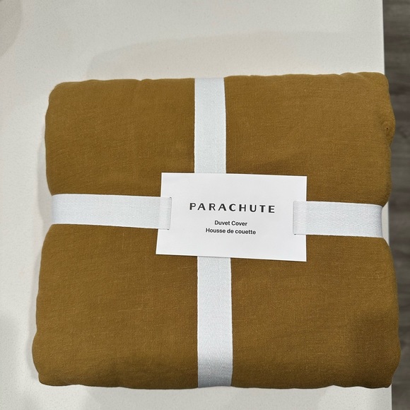 Parachute | Bedding | Parachute Linen Duvet Cover Ochre | Poshmark